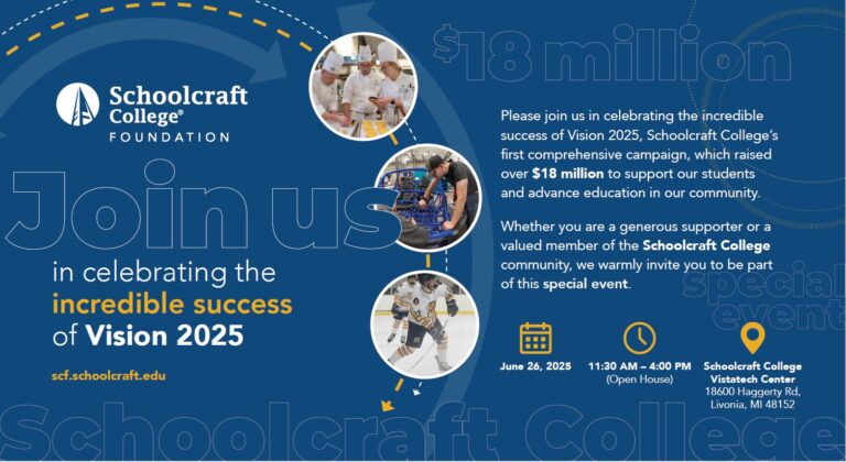 Vision 2025 Open House - Schoolcraft College Foundation